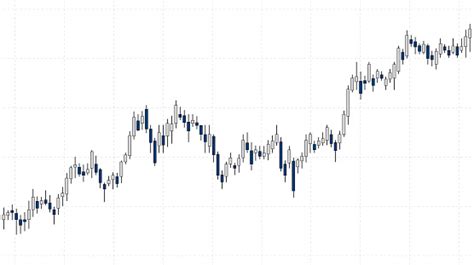 흰색 색상 배경에 주식 시장에서 업 트렌드 라인 촛대 그래프와 추상 금융 차트 개념에 대한 스톡 벡터 아트 및 기타 이미지