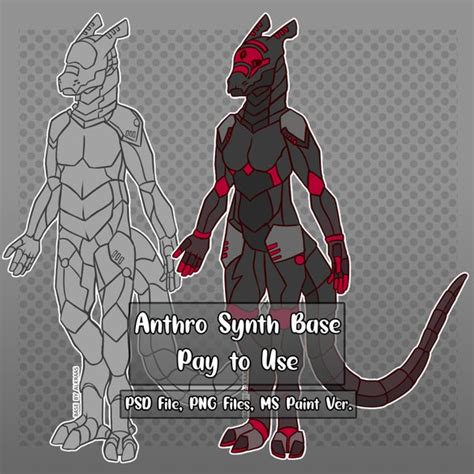 Furry Base Ref Sheet Etsy Canada