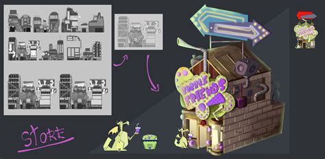 Artstation Bubble Friends P1