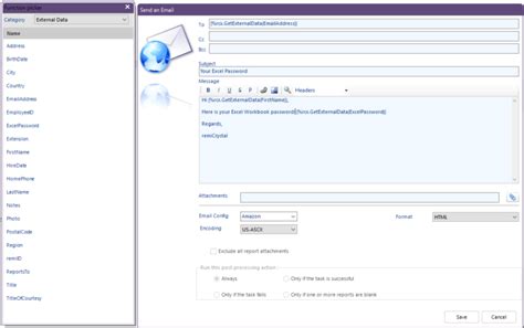 How To Password Protect Excel Files From Crystal Reports And Sql Server Reporting Services Ssrs