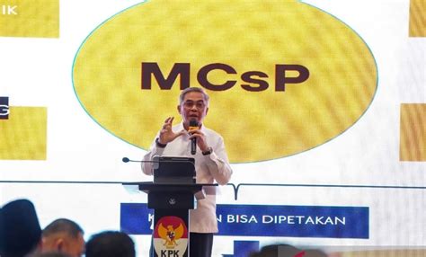 indikator mcp 2025 diluncurkan kpk perkuat pencegahan korupsi di daerah