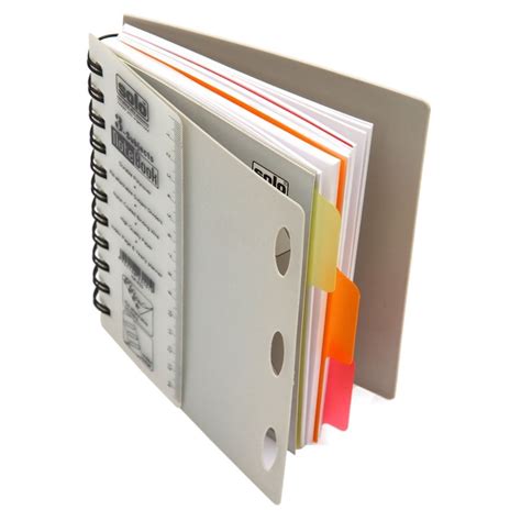 Solo 3 Subject Notebook A6 Scooboo Solo