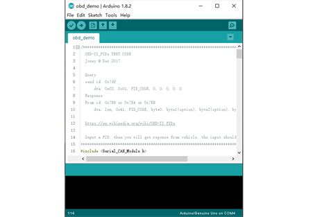 OBD II CAN BUS DEV KIT Longan Docs