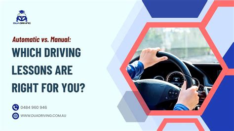 Automatic Vs Manual Driving Lessons Whats Better For Learners