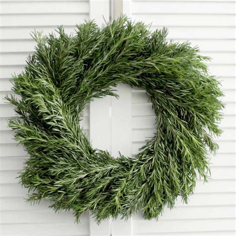 21 Rustic Rosemary Wreath Ideas Diy Pink Pop Design