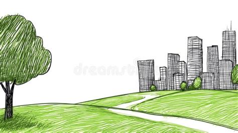 Path Hill Sketch Stock Illustrations 1621 Path Hill Sketch Stock