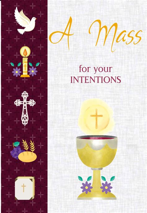 Mass For The Living Religious Cards Mb163 Pack Of 12 2 Designs