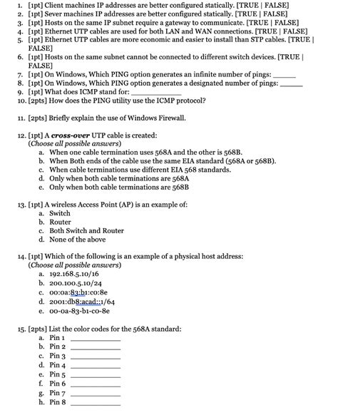solved 1 [1pt] client machines ip addresses are better