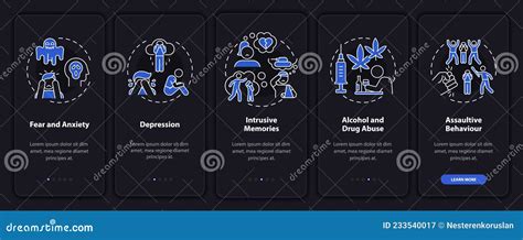 Assaultive Behavior Blue Concept Icon Cartoon Vector Cartoondealer