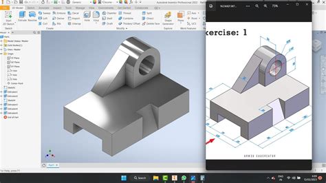 Tutorial Autodesk Inventor Untuk Pemula Youtube