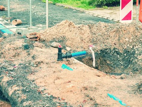 Three Way Joint Of The Pvc Pipe Potable Water Delivery System Stock