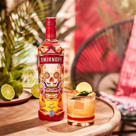 Spicy Tama Rita Recipe Vodka Cocktail Smirnoff Tamarind Vodka