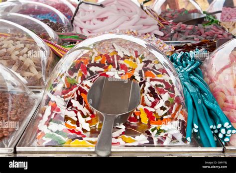 Pic N Mix Jelly Sweets Stock Photo Alamy