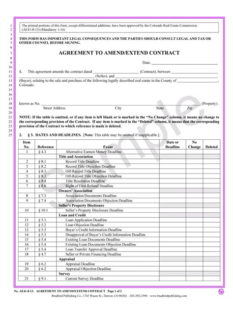 Agreement To Amend Extend Contract Fill Out Sign Online DocHub