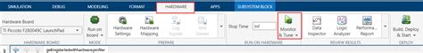 Utilize Hardware Profiler For Real Time Execution Profiling Matlab