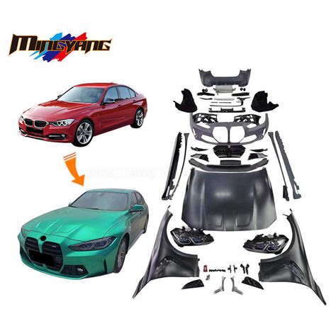 Pp Plastic 3 Series F30 Upgrade G80 M3 Wide Body For Bmw F30 M3 Body Kit Auto Accessory And
