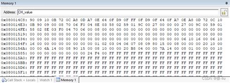 Stm32 Debug查看const变量 在flash中存储地址如何知道某个变量存在了flash什么位置 Csdn博客