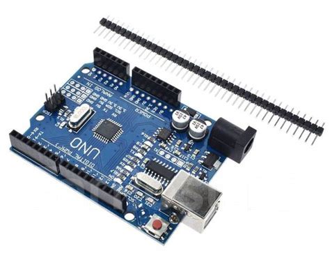 Микроконтроллер Arduino Uno R3 Ch340 Mega328p Ардуино новый в наличии Цена 480₽ в Уссурийске