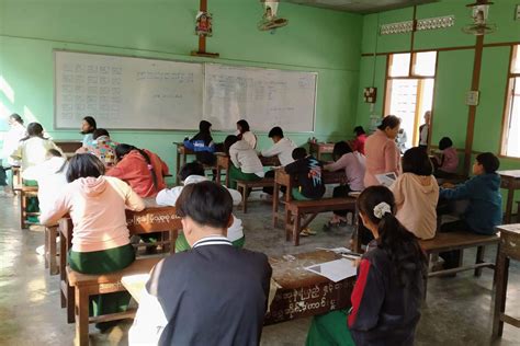 သီပေါမြို့နယ်၌ ၂၀၂၂ ၂၀၂၃ ပညာသင်နှစ် Grade 5နှင့် Grade 9 နှစ်ဆုံးစာမေးပွဲများ ဆက်လက်ဖြေဆို