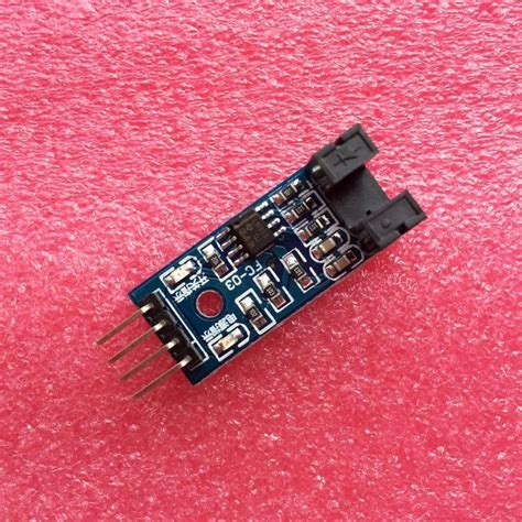 5pcs Ir Infrared Slotted Optical Speed Measuring Sensor Optocoupler Module For Motor Test Pic