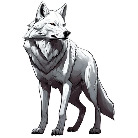 흰 늑대 흰 늑대 만화 흰 늑대 클립 아트 흰 늑대 그림 Png 일러스트 및 이미지 에 대한 무료 다운로드 Pngtree