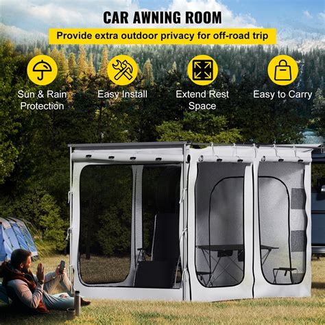 Car Awning Room Suv Tent Room 6 6 X 8 2 Waterproof Windproof Shelter