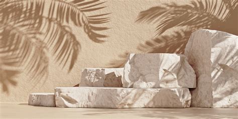 포장 및 화장품 프리젠 테이션을위한 돌 슬래브 연단 모형 생활필수품에 대한 스톡 사진 및 기타 이미지 생활필수품 자연 Fashion Show Istock