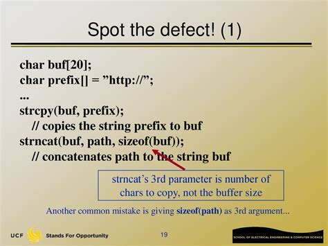 cnt4704 computer networking special topic buffer overflow i attack