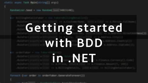Tanapat S On Linkedin Getting Started With Behavior Driven Development Bdd In Net Using