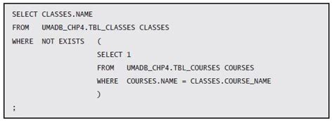 Sql For Ibm I Checking Database Consistency With The Exception Join Mc Press Online