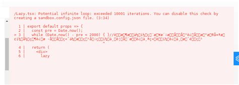 Potential Infinite Loop Exceeded 10001 Iterations · Issue 880