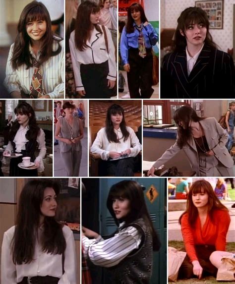 Beverly Hills 90210 Brenda Dresses Like A Businesswoman Not High