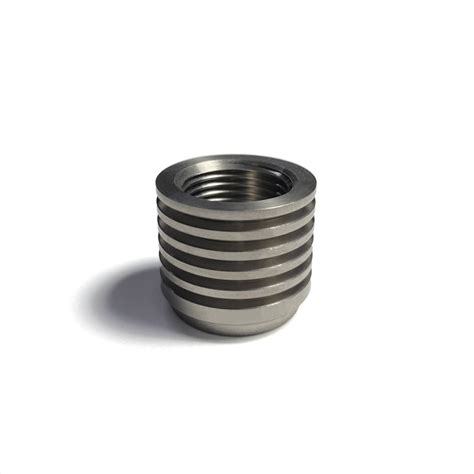 Ticon Industries Titanium O2 Sensor Bung W Built In Heat Sink M18x1