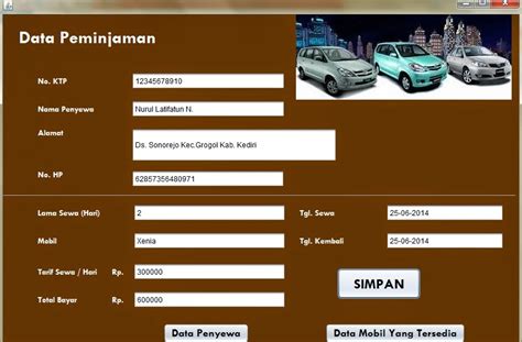 Rental Mobil Belaj4r