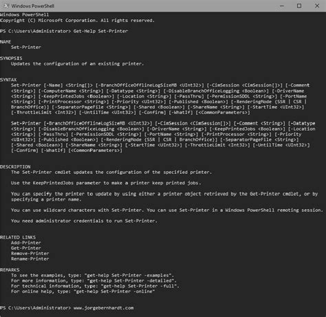 How To Share A Printer With Powershell · Jorge Bernhardt