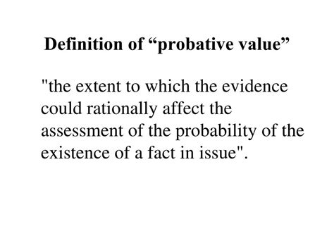 Ppt Evidence Relevance Class 5 16 June 2014 Powerpoint Presentation Id 4314699
