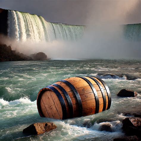 A Daring Adventure The First Barrel Ride Down Niagara Falls This Day