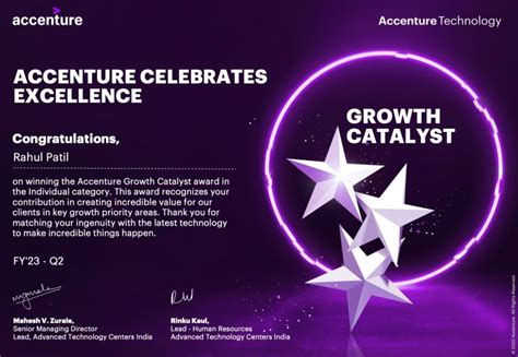 Rahul Patil On Linkedin Im Happy To Share My Achievement Id Like To Thank My Leads And