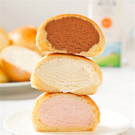 뺑 드 모엘로 생크림빵 3종 우유딸기초코 쿠캣