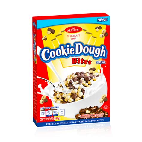 Cookie Dough Bites Cereal 368g United Sweets