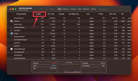How To Monitor Your Mac Cpu Gpu And Ram Usage