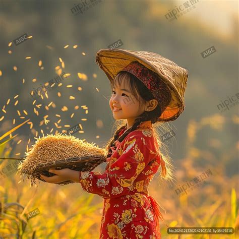 Ai创作图稻香 拾稻穗儿 人像丰收 稻之倩影 稻黄时节 抱稻谷的女孩 小村姑 晒谷儿童 稻谷丰收姐弟情深 乡村小姑娘 农家小女孩 黍禾飘香 稻甜儿 乡村小娃娃 农家小妹 昵图网