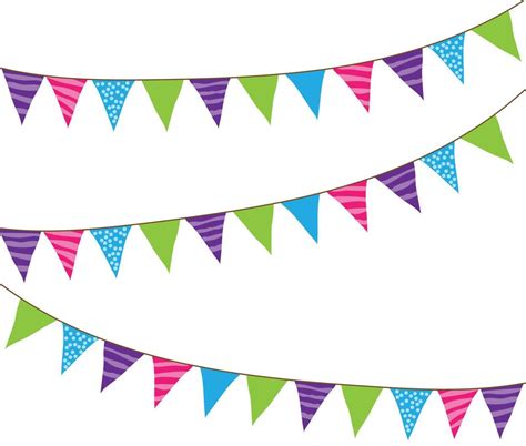 Triangular Flag For Celebration 21573842 Vector Art At Vecteezy