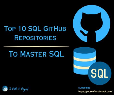 Top 10 Sql Github Repositories For Sql Mastery By Youssef Hosni