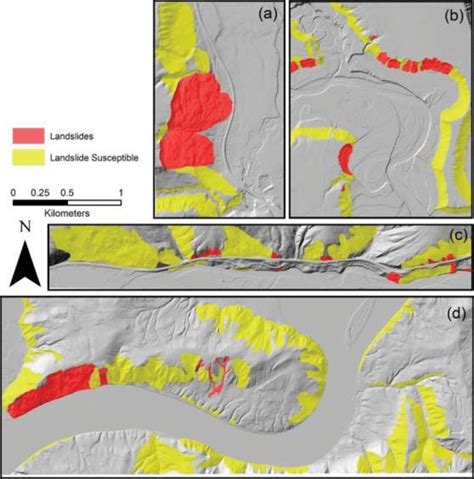 landslide inventory prepared using visual inspection of lidar data a download scientific