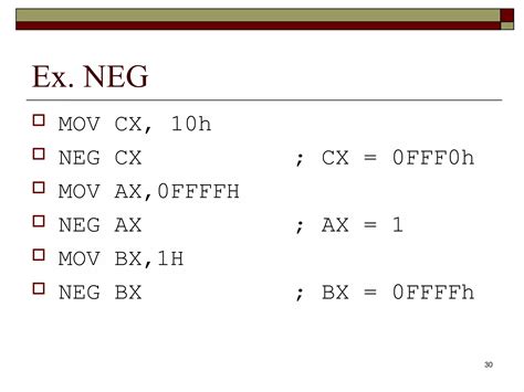 8086 Instruction Set Ppt Programming Languages Computing