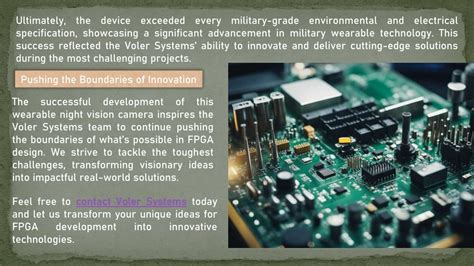 Ppt Advancing Military Technology Fpga Design For A Wearable Night Vision Camera Powerpoint
