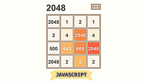 Coding The 2048 Game Html Css Youtube