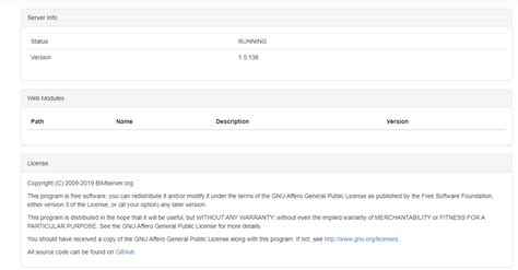 integration of bimserver old versions cmdbuild forum