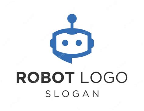 Premium Vector Robot Logo Design